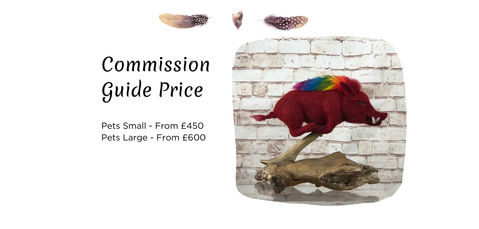 Commissions - Stephanie Lester Fibre Artist - Animal Sculpture